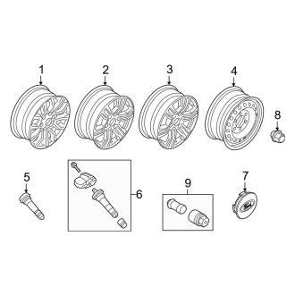 2022 Ford Ranger OEM Wheels - Original Steel & Alloy Wheels | CARiD