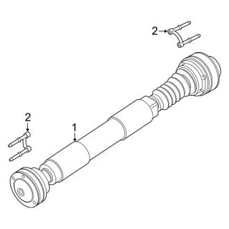 2023 Ford Ranger Driveshafts | Carbon Fiber, Aluminum — CARiD.com