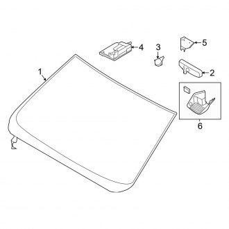 2021 Ford Ranger Replacement Windshield Glass | CARiD