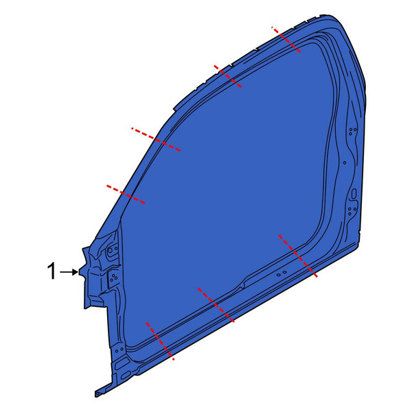 Ford OE KB3Z2127846A - Right Uniside