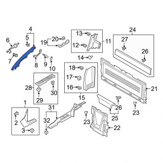 Ford Ranger Chassis Frames & Body Parts — CARiD.com