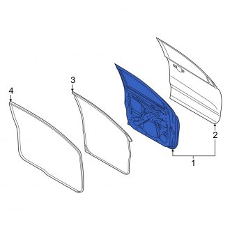 Ford Ranger Replacement Door Shells & Skins | CARiD