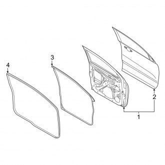 2023 Ford Ranger Replacement Door Shells & Skins | CARiD