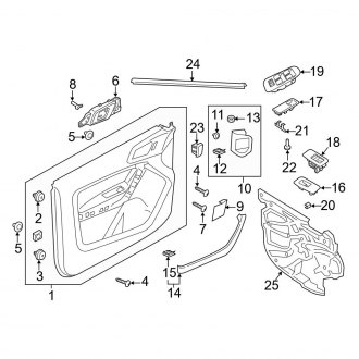 2022 Ford Ranger Replacement Doors & Components | CARiD