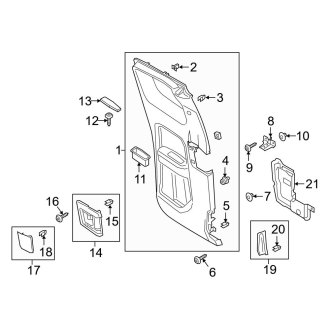 2021 Ford Ranger Replacement Doors & Components | CARiD