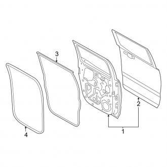 2021 Ford Ranger Replacement Doors & Components | CARiD