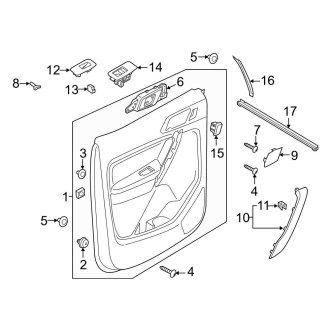 2021 Ford Ranger Replacement Doors & Components | CARiD