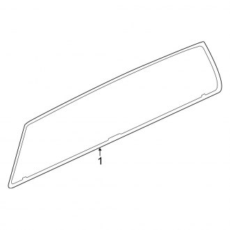 2021 Ford Ranger Rear Window Glass — CARiD.com