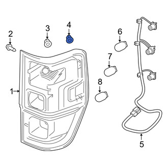 Ford Ranger OEM Tail Lights | LED, Fiber Optic — CARiD.com