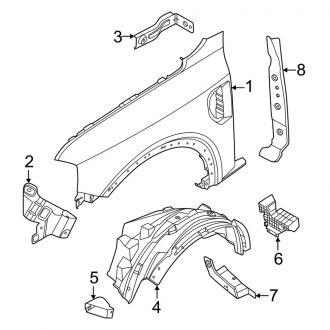 2025 Ford Ranger Replacement Quarter Panels | CARiD