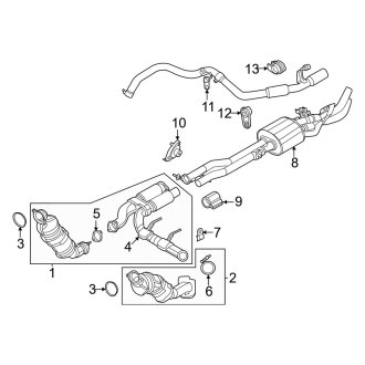 2025 Ford Ranger Performance Exhaust Systems - Mufflers, Tips