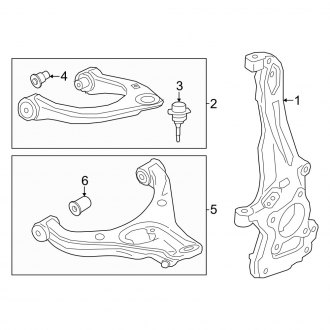 2025 Ford Ranger Steering Knuckles, Spindles & Parts — CARiD.com