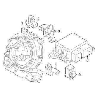 2024 Ford Ranger Air Bag Parts - Sensors, Modules | CARiD