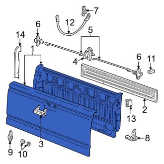Ford Ranger Replacement Tailgates — CARiD.com