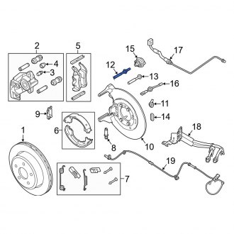 Ford Ranger Brake Dust Shields & Backing Plates — CARiD.com
