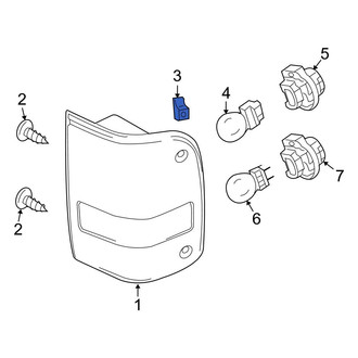 Ford F-250 OEM Tail Lights | LED, Fiber Optic — CARiD.com