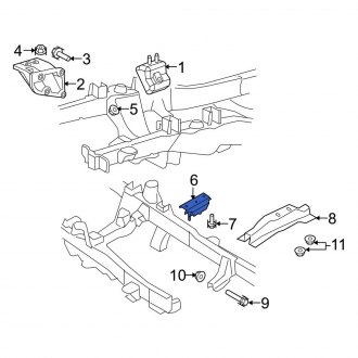 Ford Ranger Transmission Mounts | Cases, Housings, Bolts — CARiD.com