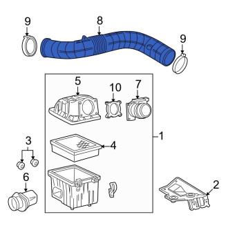 Ford Ranger OEM Air Intake Parts - Filters, Manifolds | CARiD