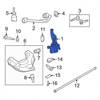 Ford Ranger Steering Knuckles, Spindles & Components — CARiD.com