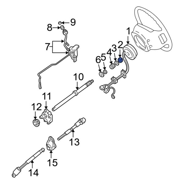 Ford OE F2TZ13318A - Turn Signal Cam