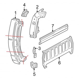 2000 Ford Ranger Chassis Frames & Body Parts — CARiD.com