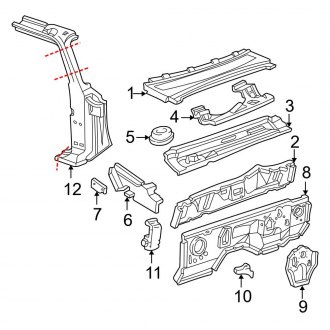 1999 Ford Ranger OEM Chassis Frames & Body Parts — CARiD.com