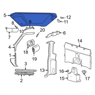 Ford Ranger Replacement Headliners — CARiD.com