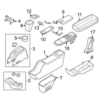 2004 Ford Ranger Center Consoles & Parts — CARiD.com