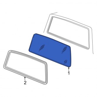 Ford Ranger Rear Window Glass | Back Windshields — CARiD.com