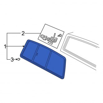 Ford Ranger Rear Window Glass | Back Windshields — CARiD.com