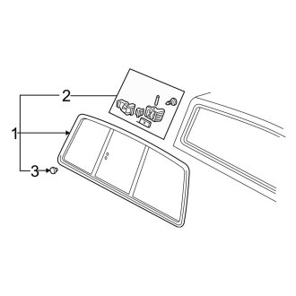 2008 Ford Ranger Rear Window Glass — CARiD.com