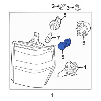 Ford F-250 OEM Light Bulbs - LED, HID, Halo | CARiD
