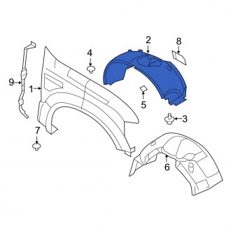Ford F-450 Inner Fenders - Wells, Liners, Shields | CARiD