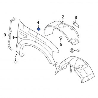Ford F-350 Fender Support Braces & Hardware | CARiD