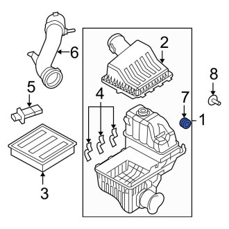 Ford F-150 OEM Air Intake Parts | Filters, Manifolds — CARiD.com