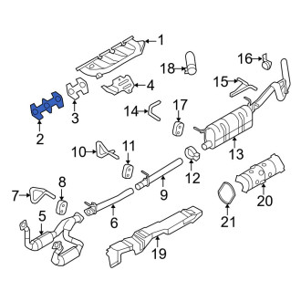 Ford F-250 OEM Exhaust Parts | Systems, Tips, Pipes — CARiD.com
