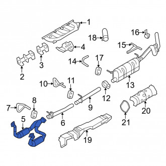 Ford F-450 OEM Exhaust Parts | Systems, Tips, Pipes — CARiD.com