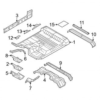 2008 Ford F-250 OEM Rocker Panels & Floors — CARiD.com