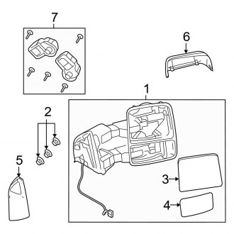 2010 Ford F-250 Side View Mirrors – CARiD.com