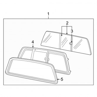Ford F-350 Rear Window Glass | Back Windshields — CARiD.com