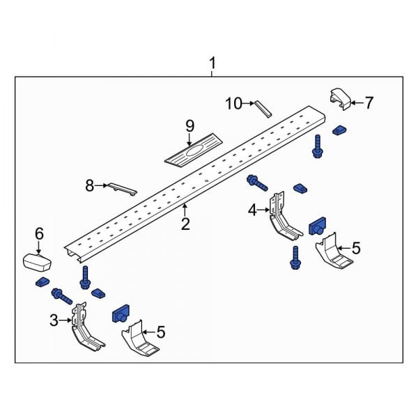 Ford OE BC3Z16450CB - Running Board