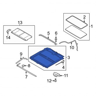 Ford Car Sunroofs & Components — CARiD.com