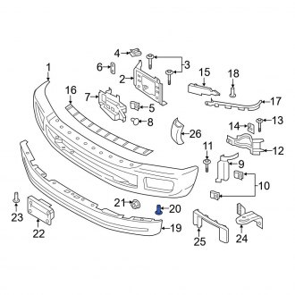 Ford F-250 Fender Support Braces & Hardware — CARiD.com