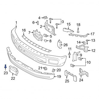 Ford F-350 OEM Bumpers | Genuine Front & Rear Bumpers — CARiD.com