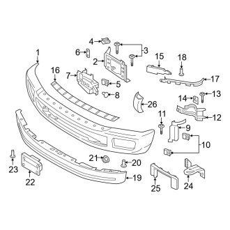 2017 Ford F-250 OEM Bumpers - Front & Rear | CARiD