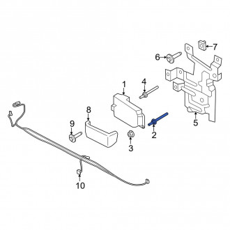 Ford F-250 Fender Support Braces & Hardware — CARiD.com