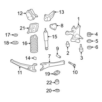 2017 Ford F-250 OEM Suspension Parts | Shocks, Struts — CARiD.com