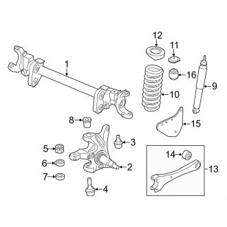 2017 Ford F-250 OEM Suspension Parts | Shocks, Struts — CARiD.com