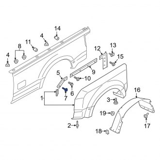Ford F-150 Lightning OEM Fenders | Factory Front & Rear Fenders — CARiD.com