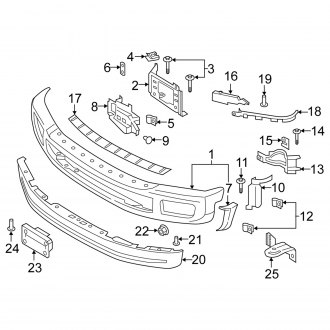 2019 Ford F-250 OEM Bumpers | Front & Rear — CARiD.com